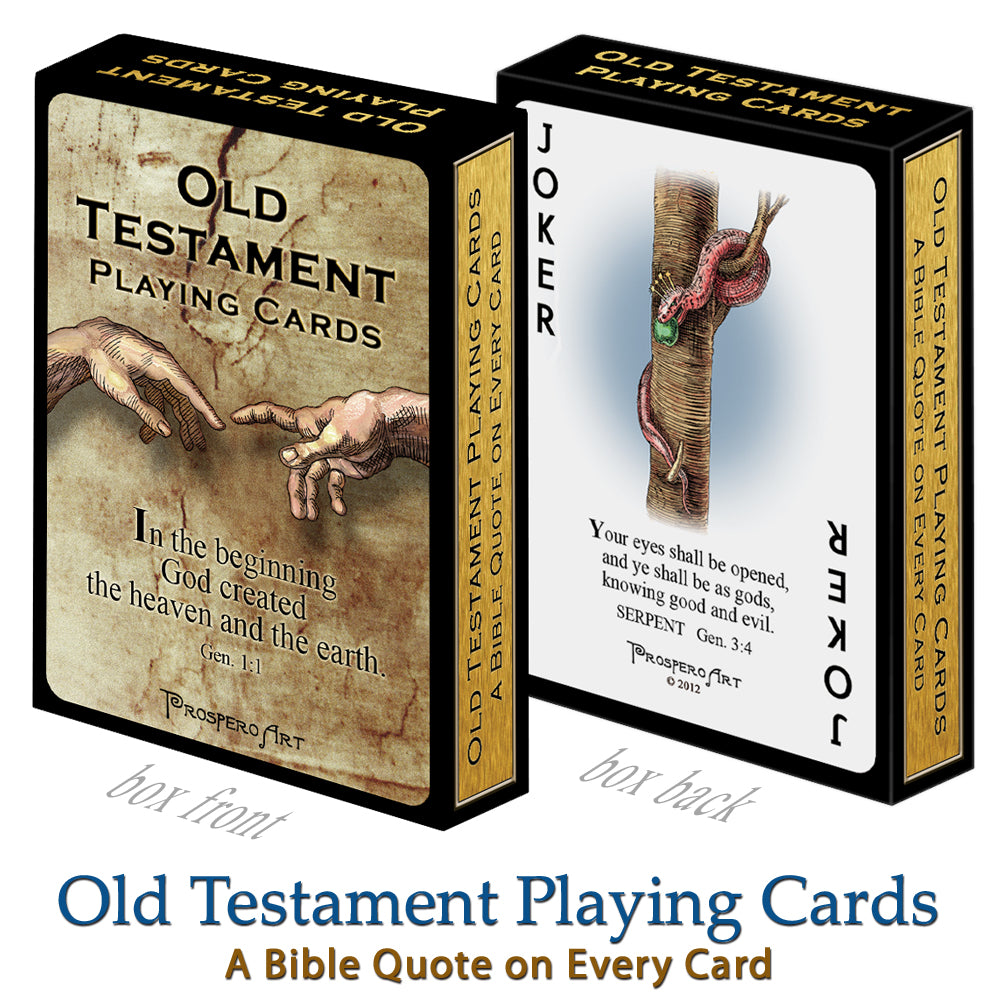 Bible / Old Testament Playing Cards – Prospero Art