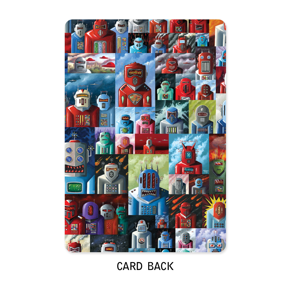 Robot Playing Cards – Prospero Art