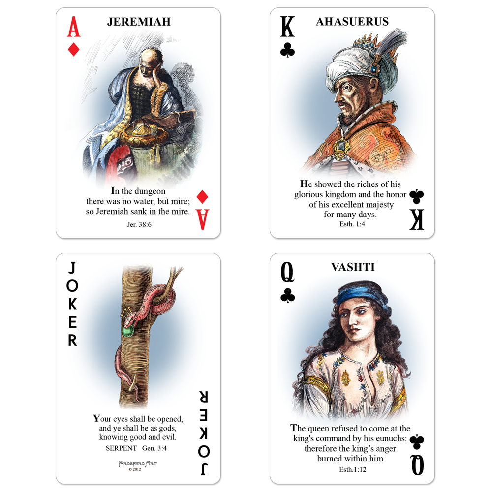 Torah Playing Cards – Prospero Art