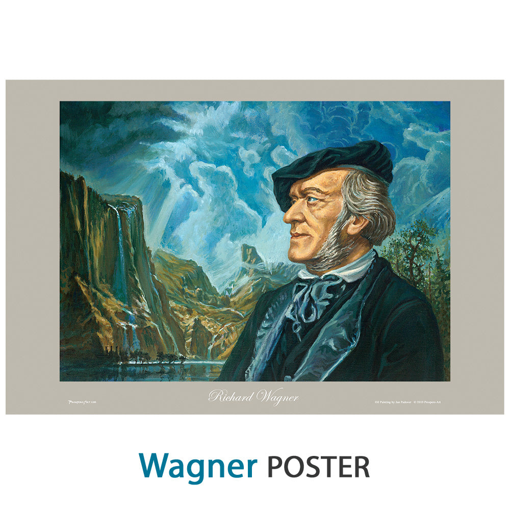 Wagner Poster - 12" X 18" - 100 lb stock – Prospero Art